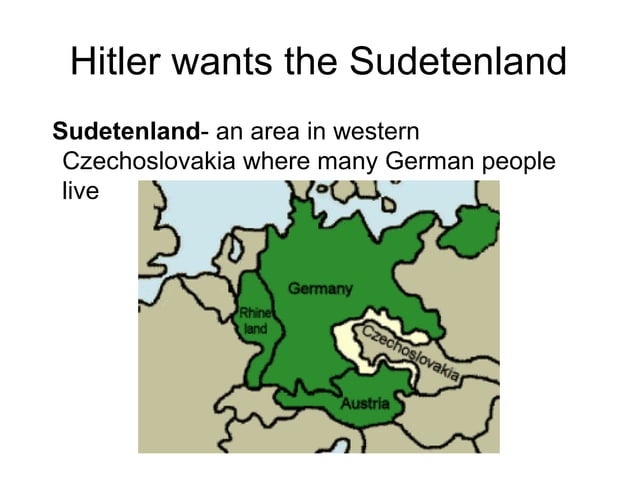 WW II: Part 1 Hitler Aggression vs. British Appeasement | PPT