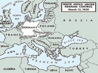 WW II: Part 1 Hitler Aggression vs. British Appeasement | PPT