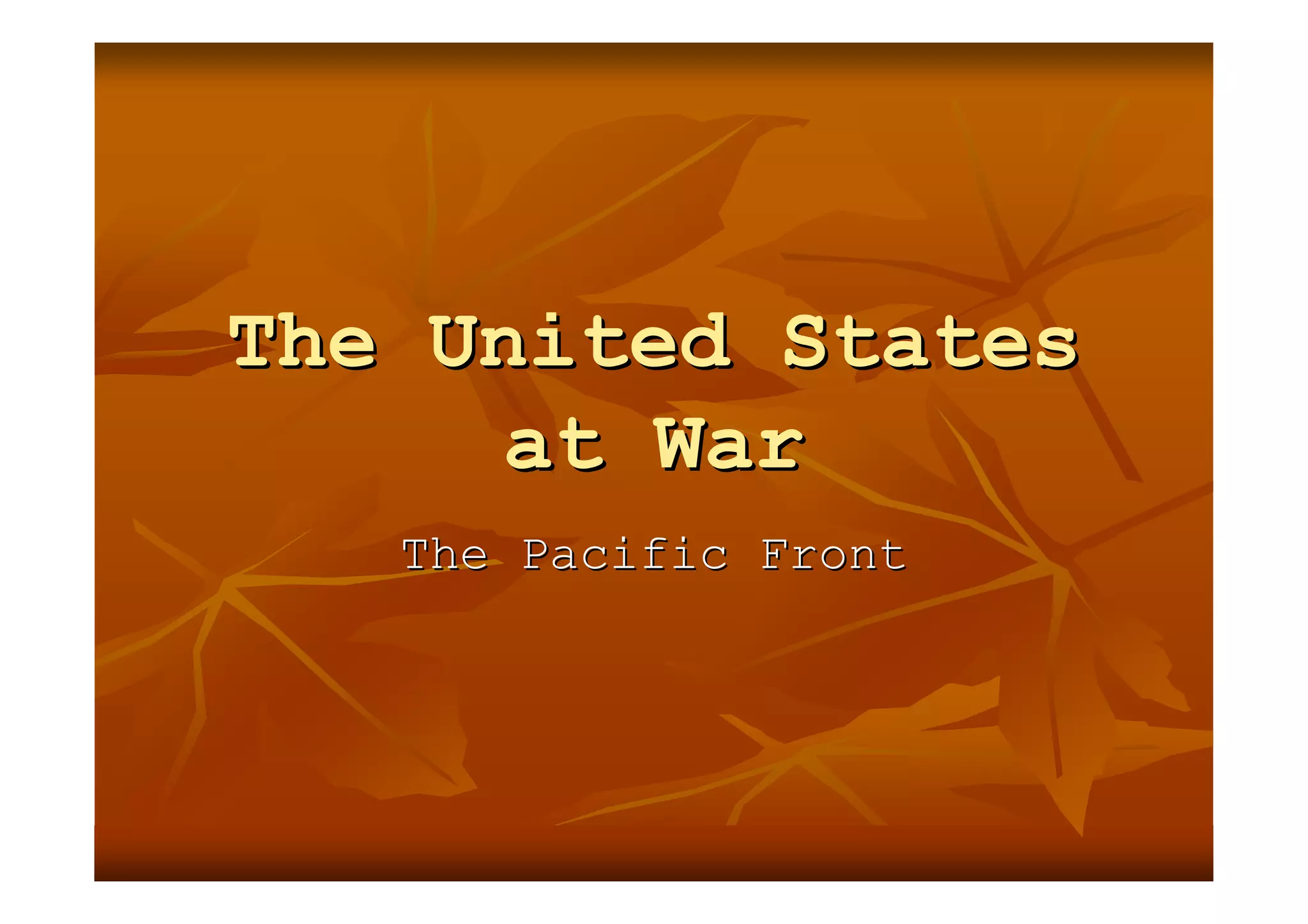 Wwii powerpoint | PDF | War and Conflicts