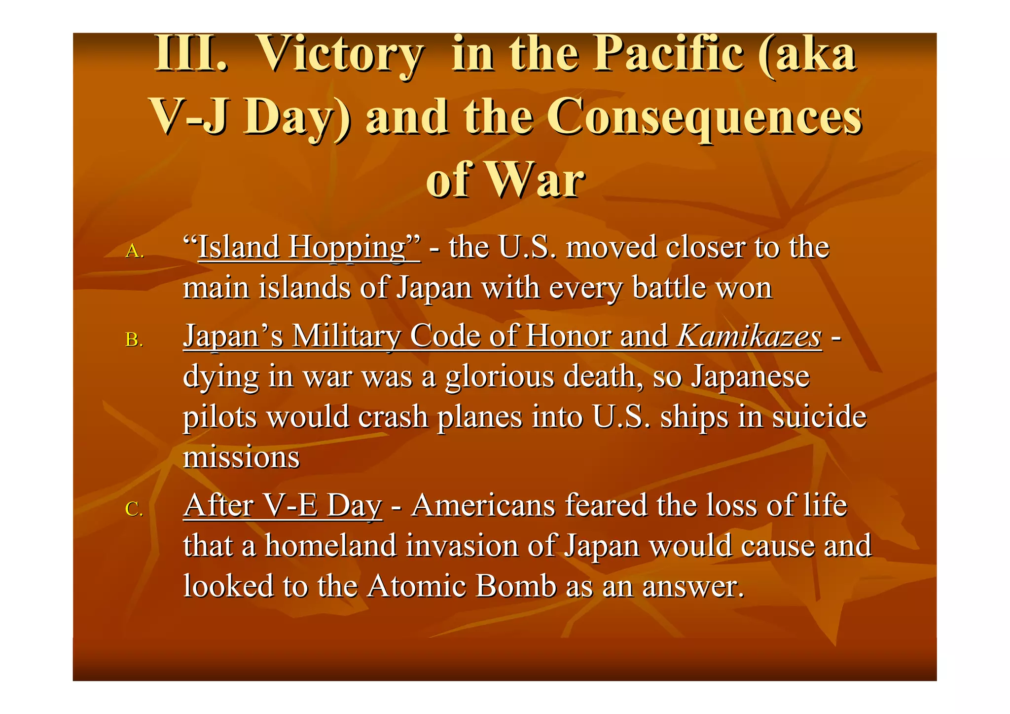 Wwii powerpoint | PDF | War and Conflicts