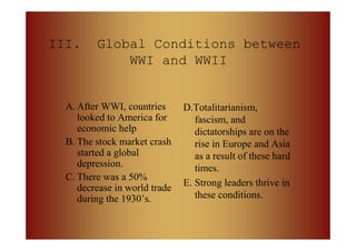 Wwii powerpoint | PDF | War and Conflicts