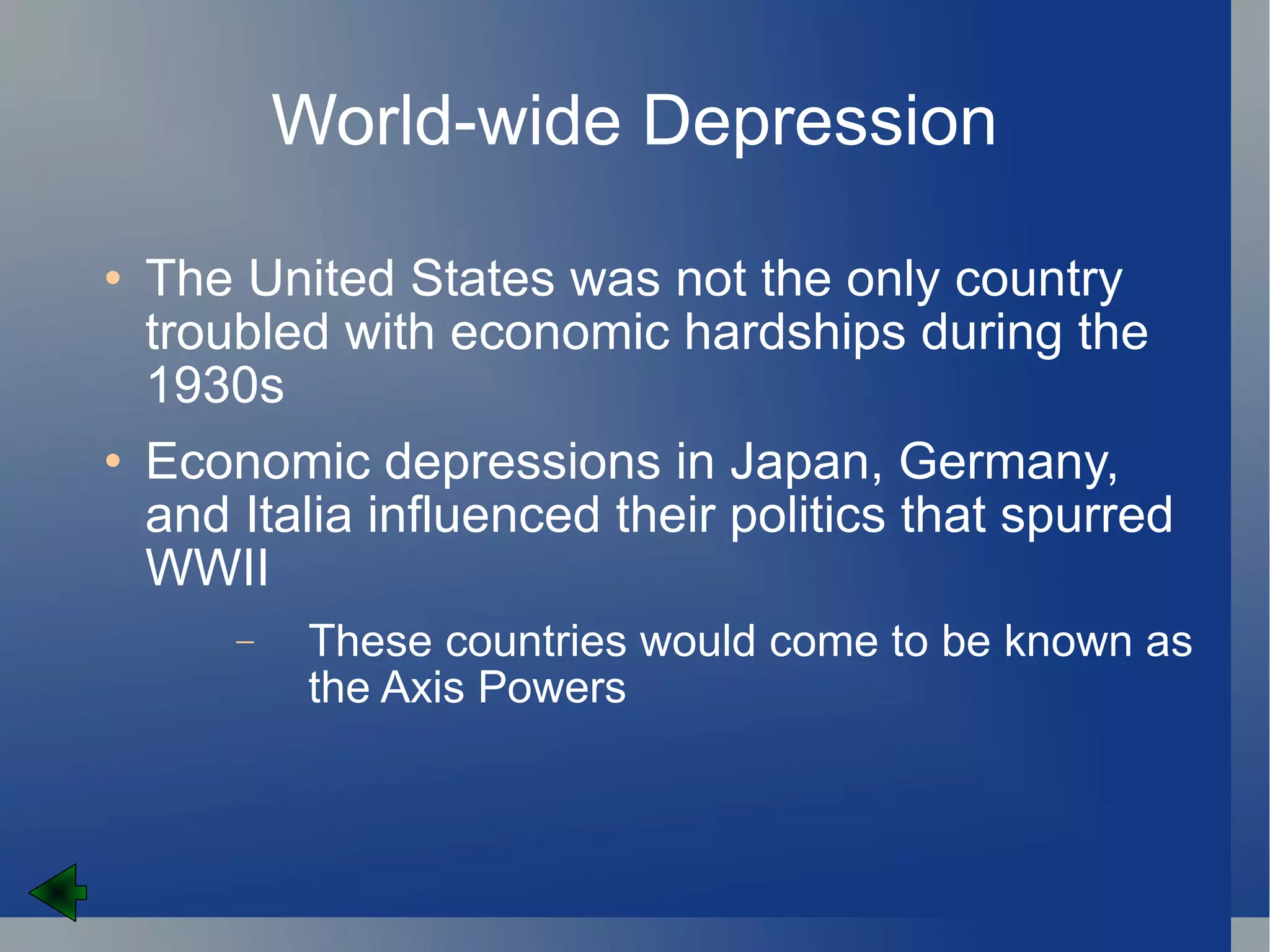 Causes of WWII | PPT