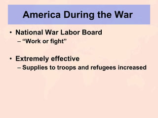 Wwi Notes | PPT