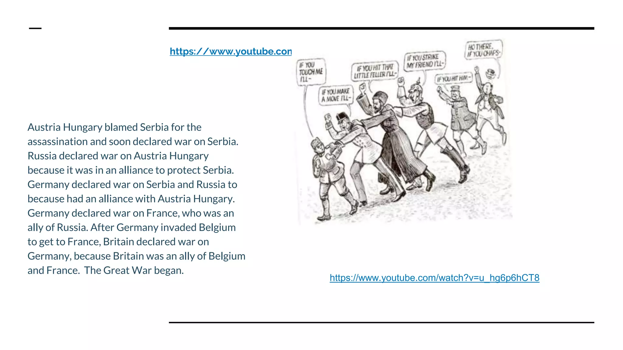 Wwi overview rbms | PPTX