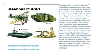 Wwi overview rbms | PPTX