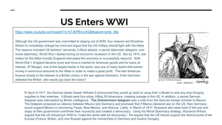 Wwi overview rbms | PPTX