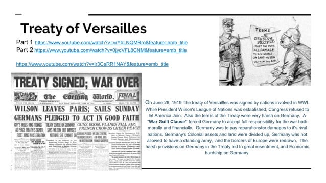 Wwi overview rbms | PPTX