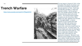 Wwi overview rbms | PPTX