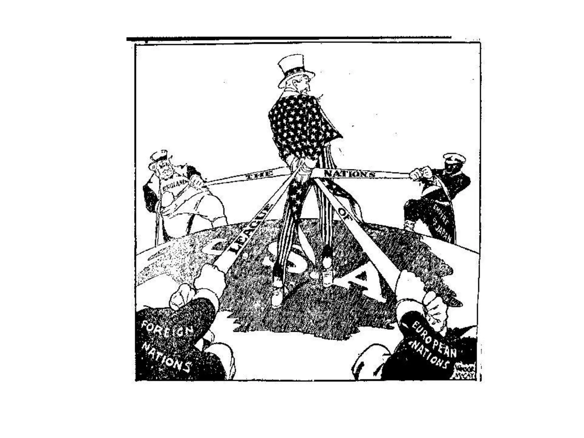 Treaty of Versailles Political Cartoons | PPTX