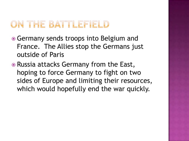 World War 1 | PPT