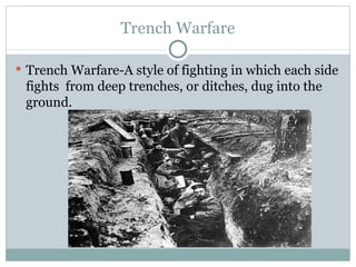 WWI Notes PowerPoint | PPT