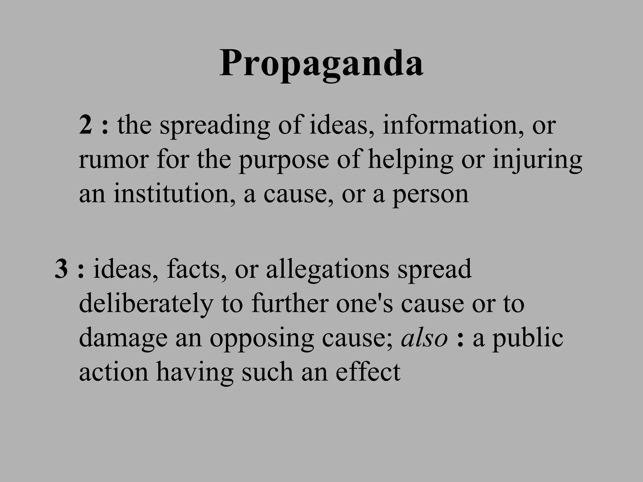 Wwi propaganda | PPT