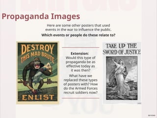 WWI Propaganda Language and Imagery PowerPoint.pptx