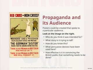 WWI Propaganda Language and Imagery PowerPoint.pptx