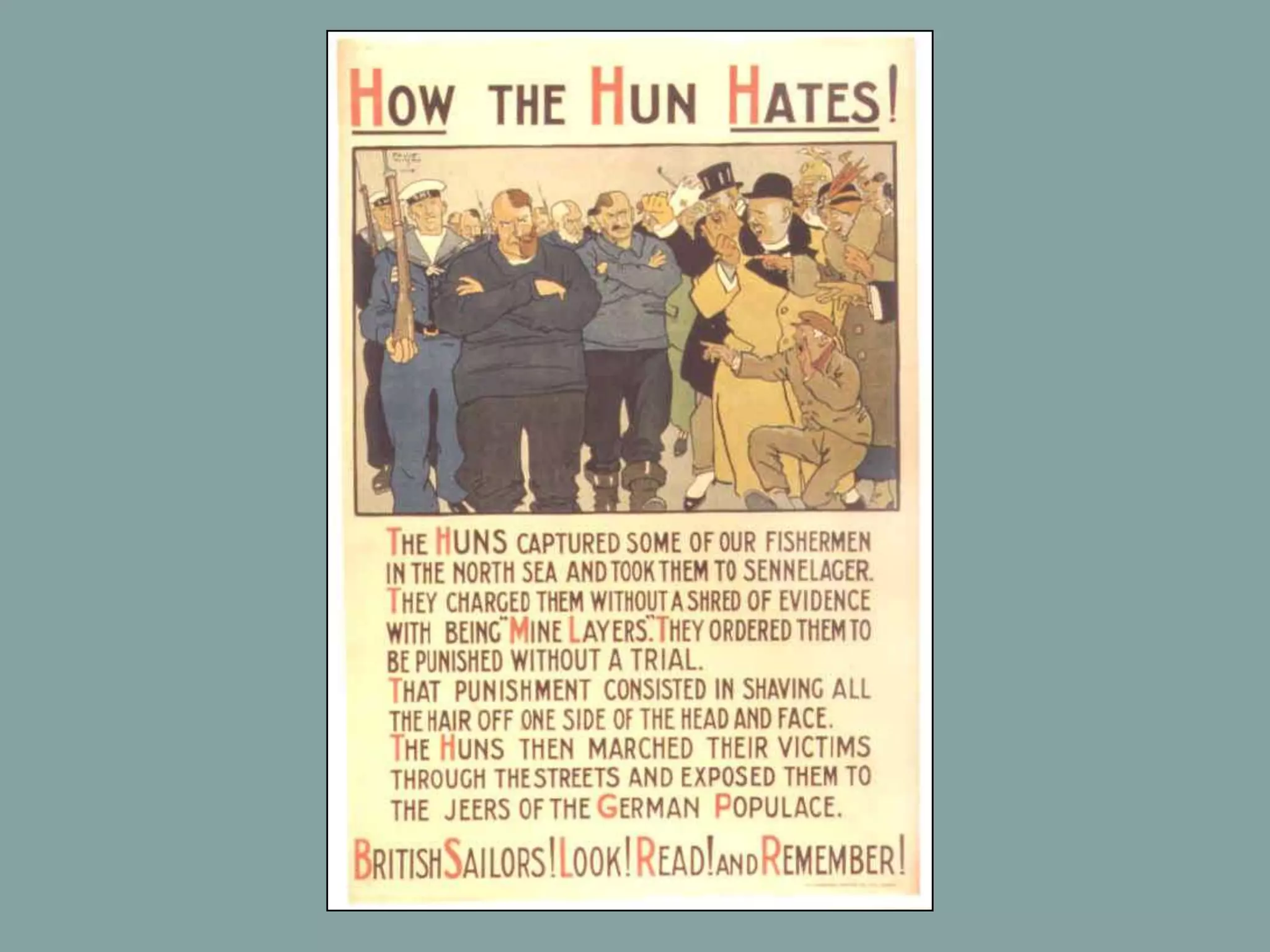 WWI Propaganda & Poems | PPTX