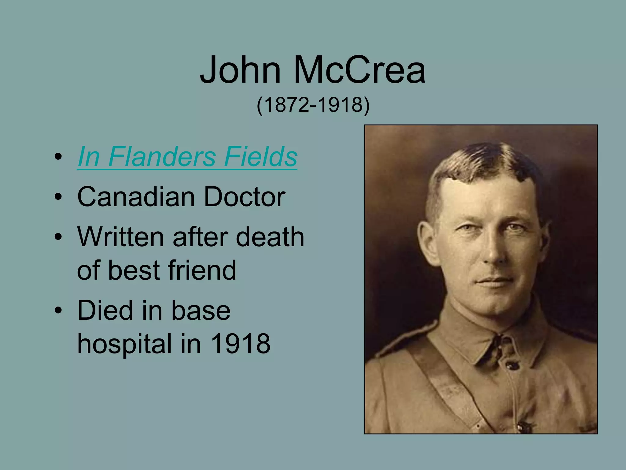 WWI Propaganda & Poems | PPTX