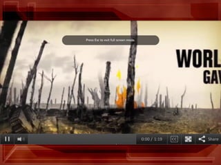 WW I Technology - how did warfare change over time with the ...