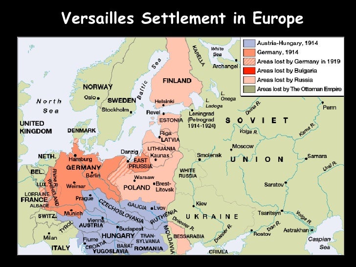 Wwi territorial changes