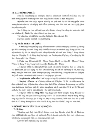 1. dac diem tre nhu nhi & cac van de thuong gap | DOC