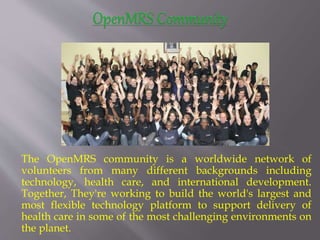 OpenMRS - Promo Presentation | PPTX