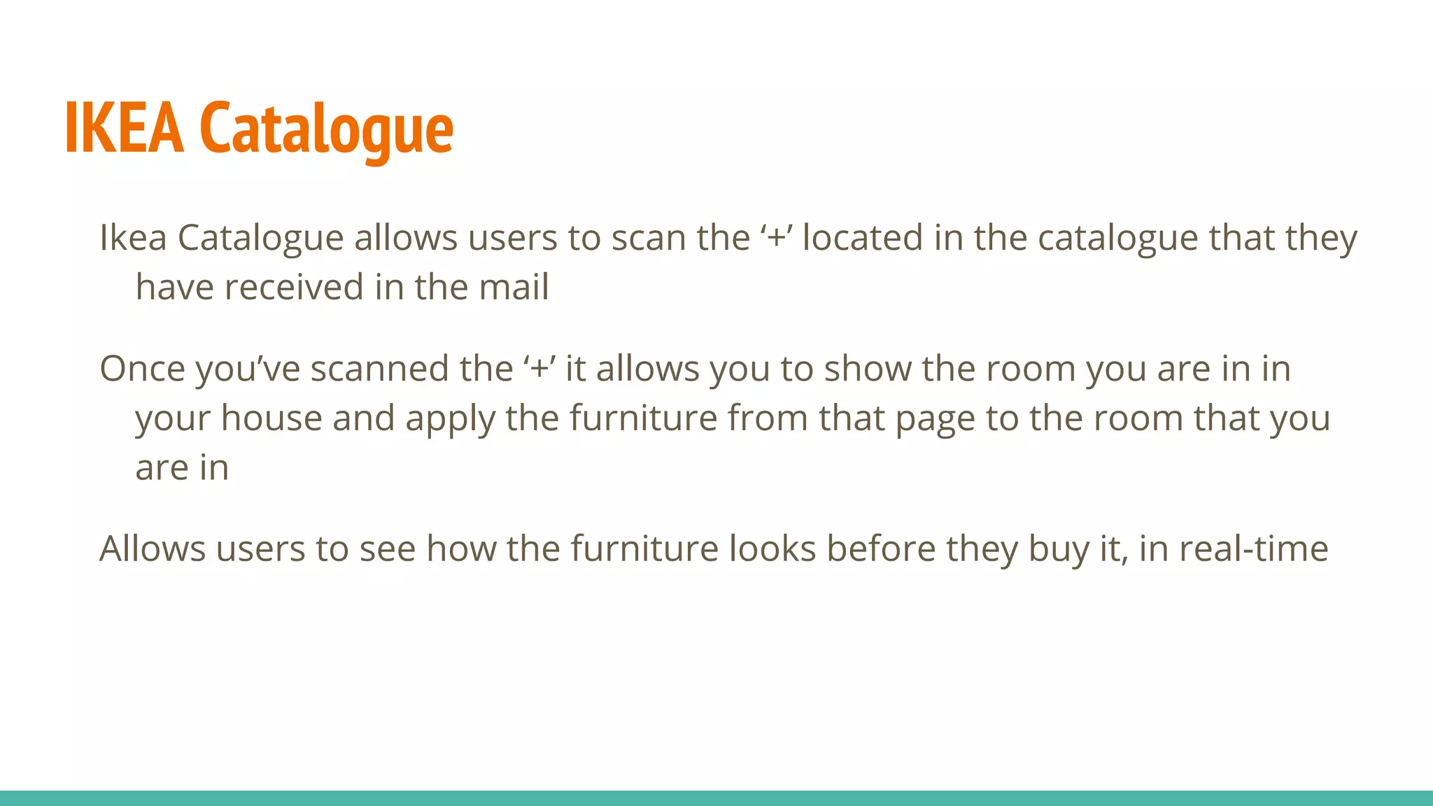 AR Analysis - IKEA | PPTX