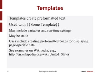 Working with Mediawiki | PPT