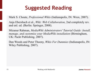 Working with Mediawiki | PPT