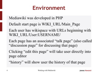 Working with Mediawiki | PPT
