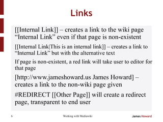 Working with Mediawiki | PPT