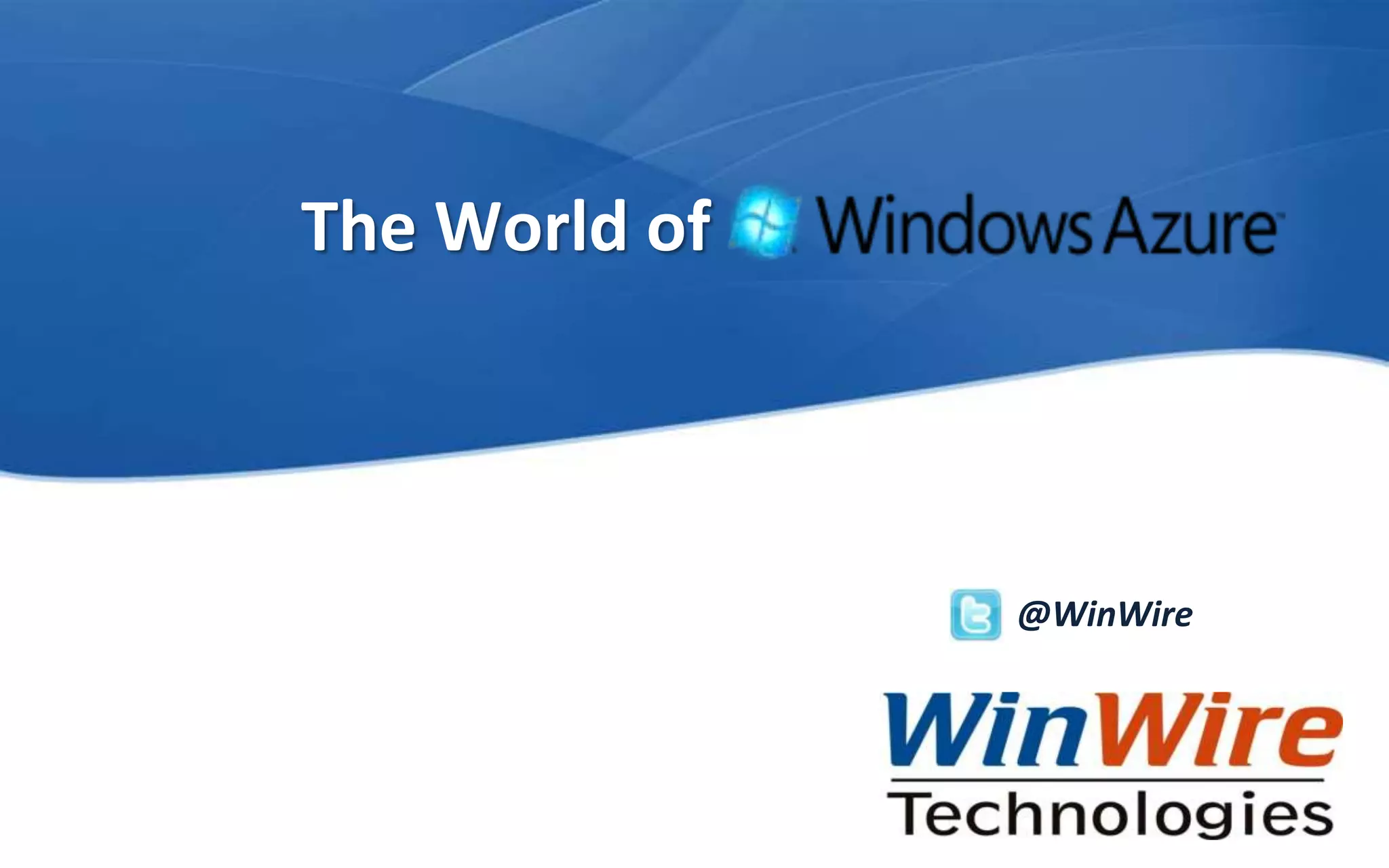 WinWire_azure_session | PPTX