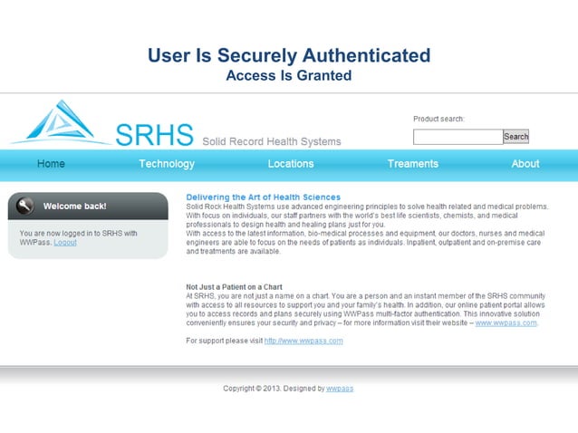 WWPass Multi-factor Authentication - How It Works | PPT