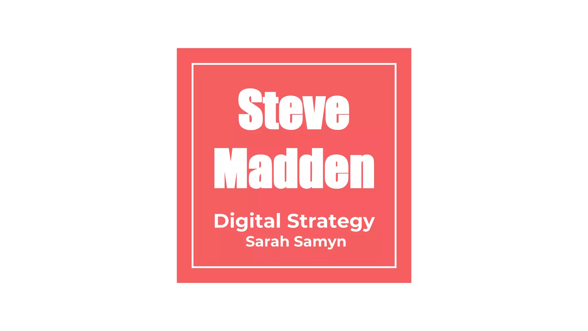 Steve madden | PPT