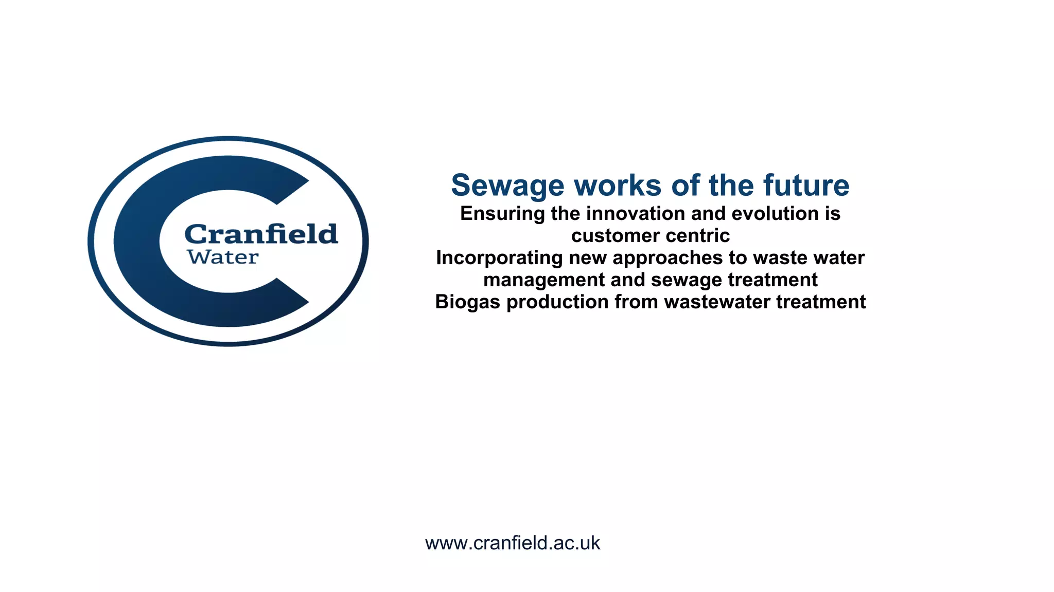 Waste Water & Sewage Treatment Expo 2017 | PPT