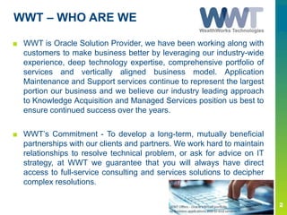 Wwt World Wide technologies | PPTX