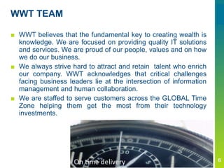 Wwt World Wide technologies | PPTX