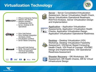 Wwt Corp. Overview & Data Center Presentation For Hendee | PPTX