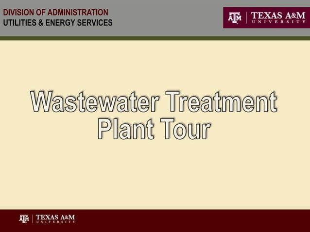 Wwtp tour guide updated | PPTX