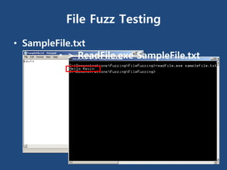 File fuzz testing | PPTX
