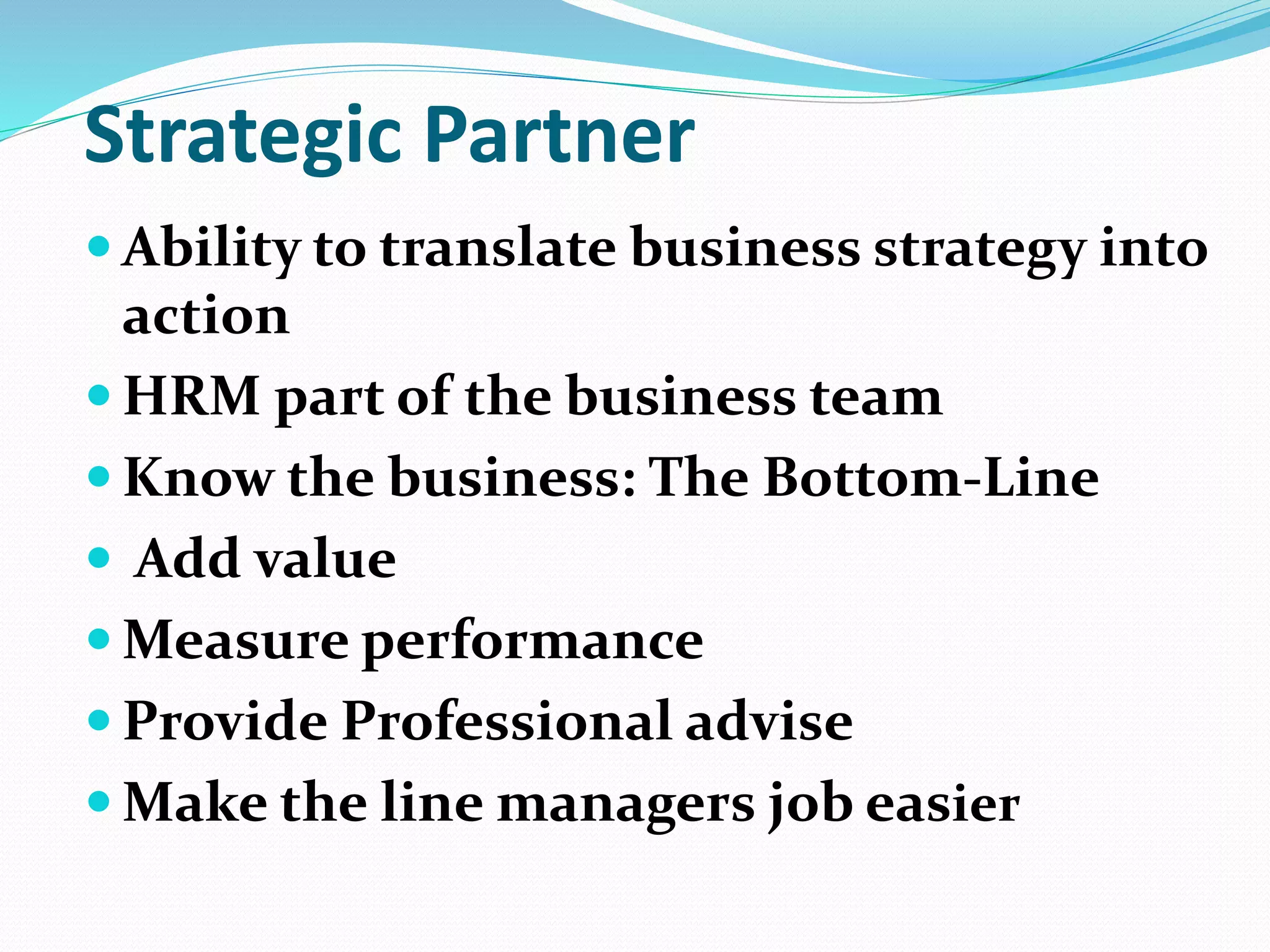 Strategic Human Resource Management (SHRM) - MBA 423 Human Resources ...