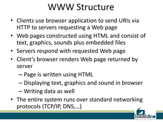 world wide web | PPTX