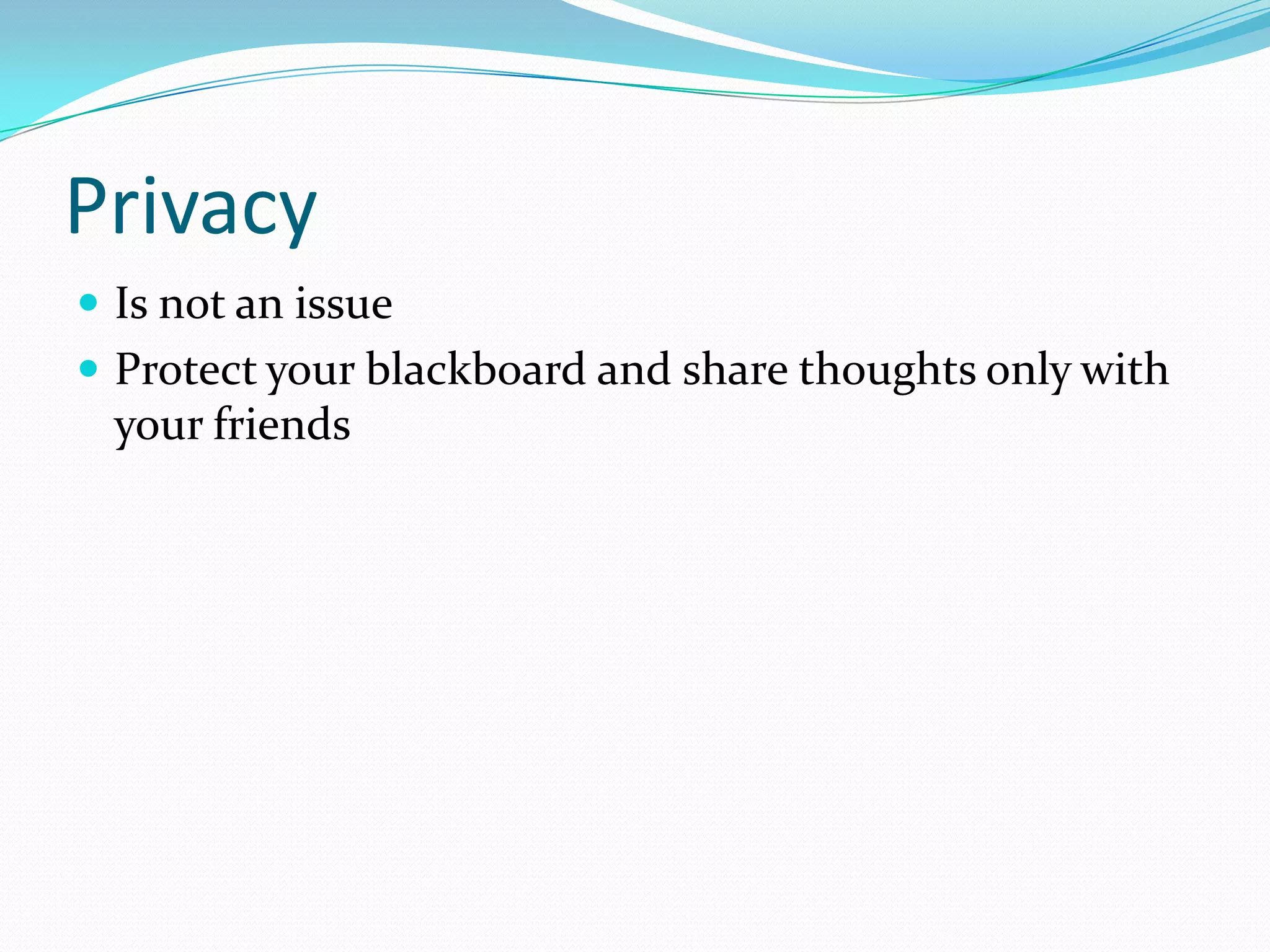 Blackboard Project | PPTX