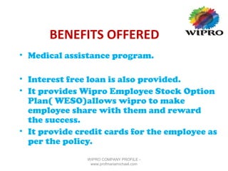 wipro profile | PPT