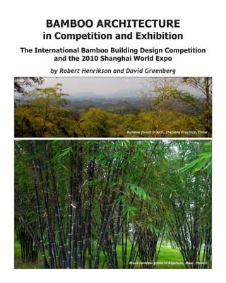 bamboo architecture ebook | PDF
