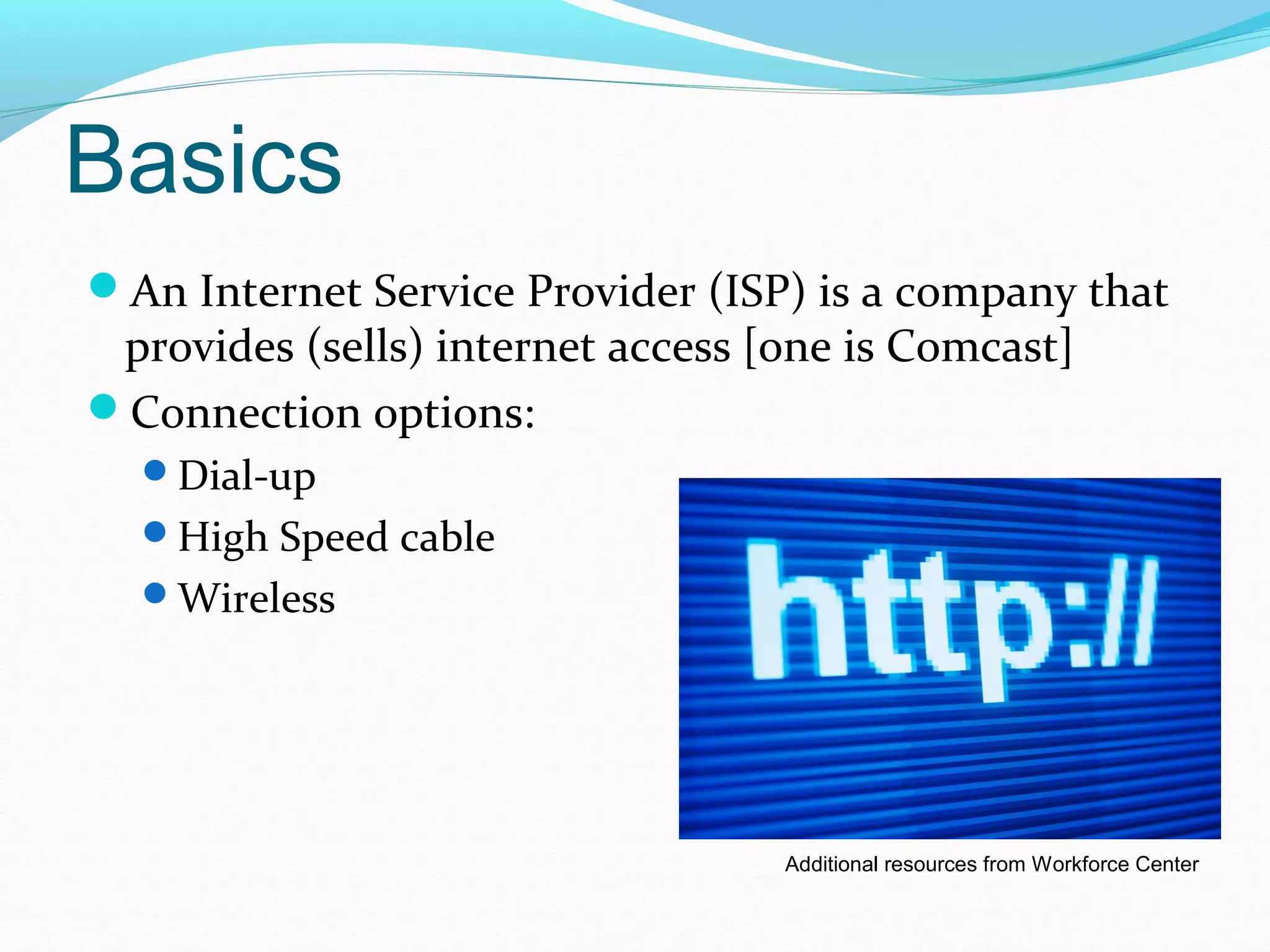 World Wide Web (the Internet) Basics | PPT