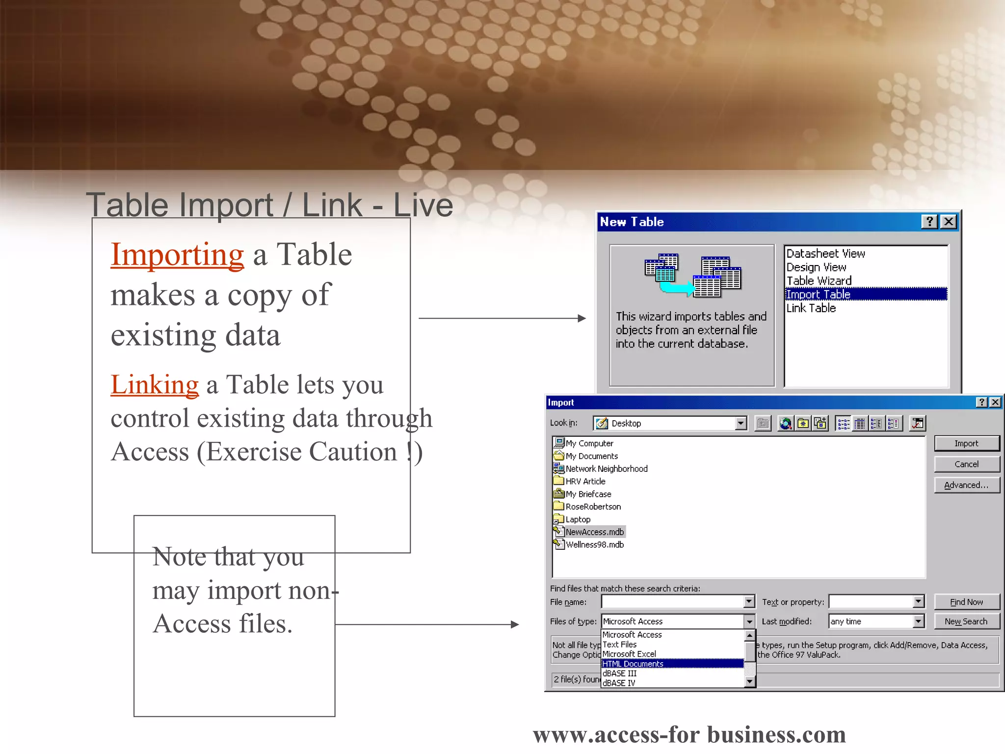 A Primer for Relational Database Design and Use | PPT