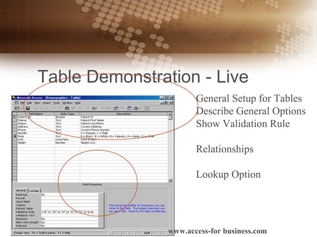 A Primer for Relational Database Design and Use | PPT