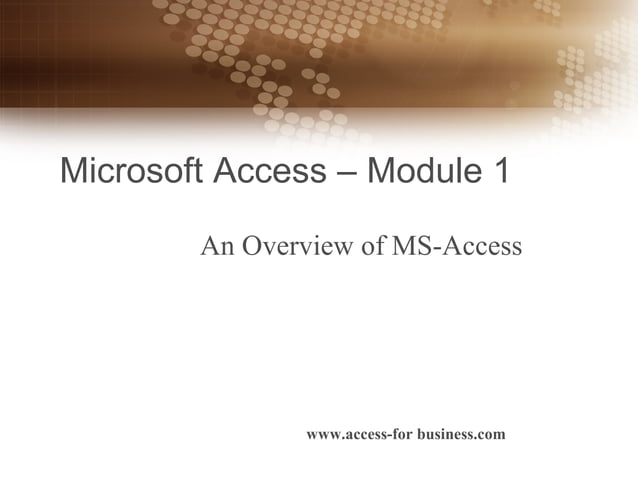 A Primer for Relational Database Design and Use | PPT