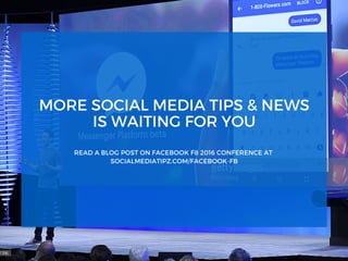 8 Changes to Facebook After F8 Conference 2016 | PPT