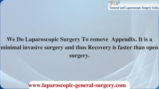 Appendix Removal Surgery In Bangalore | Laparoscopic Appendicitis ...