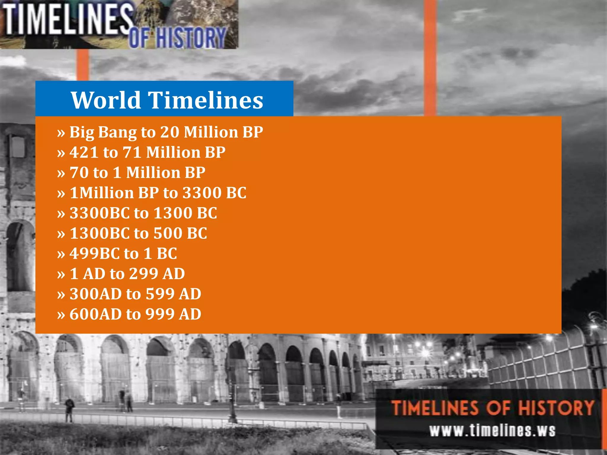 Timeline of world events | PDF